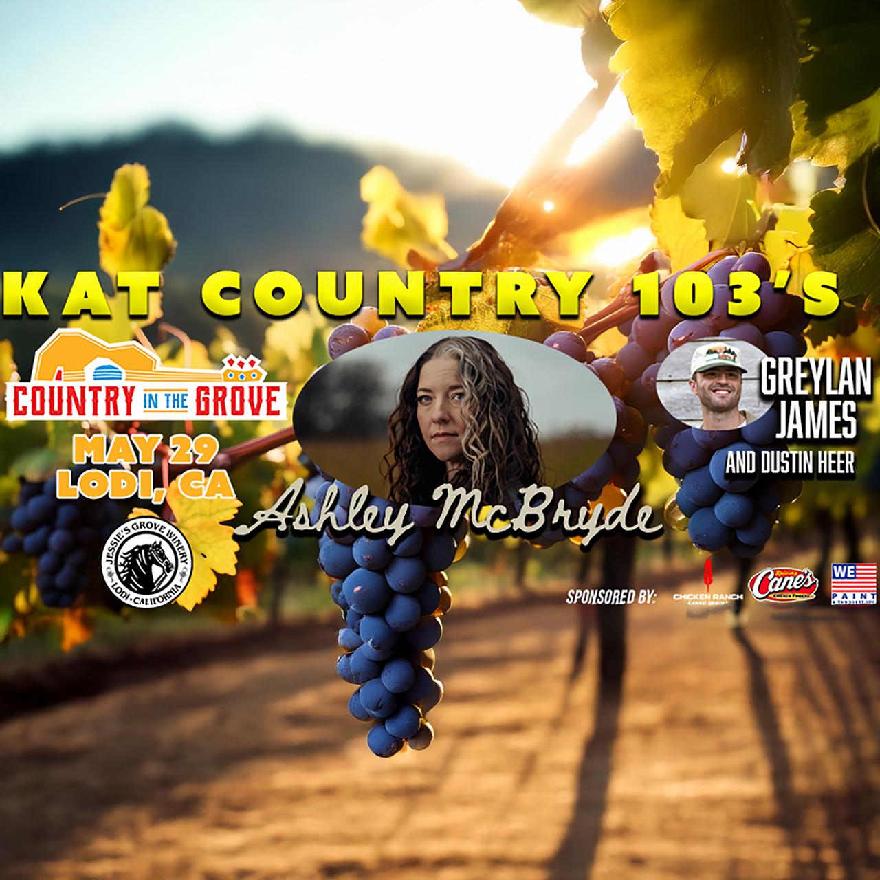 Country in the Grove FT. Ashley McBryde - Jessie's Grove Winery
